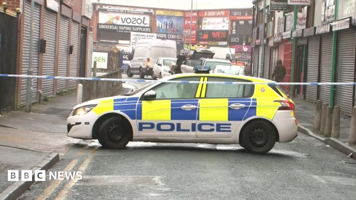 Police seize 20 tonnes of counterfeit goods in Manchester raids - BBC News
