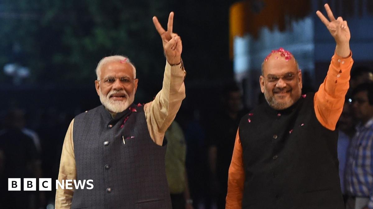 India election results 2019: Modi dedicates victory to Indians - BBC News