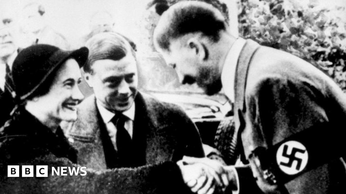 When the Duke of Windsor met Adolf Hitler - BBC News