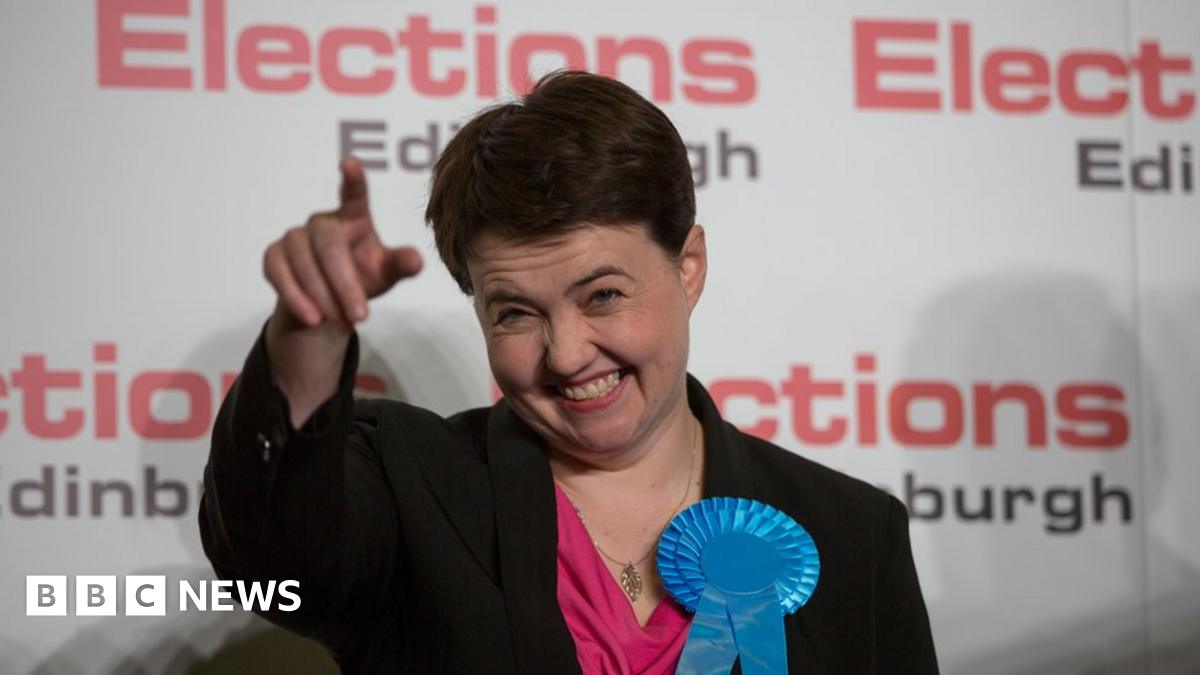 Scottish Conservatives to be second largest party at Holyrood - BBC News