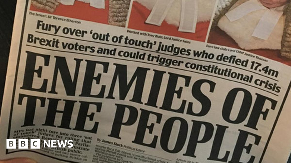Attacks on judges undermine law - Supreme Court president - BBC News