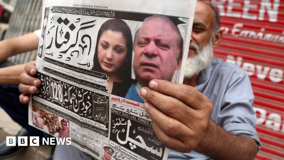 The 'angels' at play in Pakistan election - BBC News