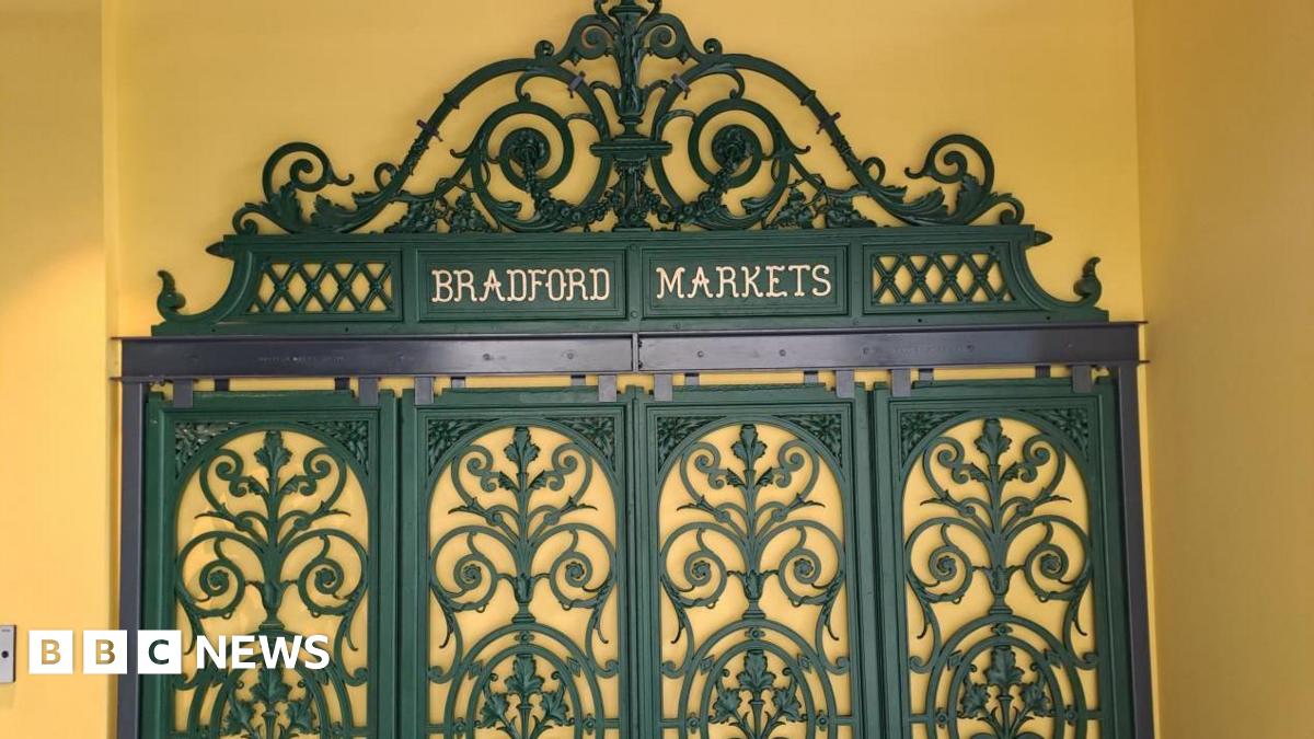 Bradford Kirkgate Market panels installed in new Darley Street home ...