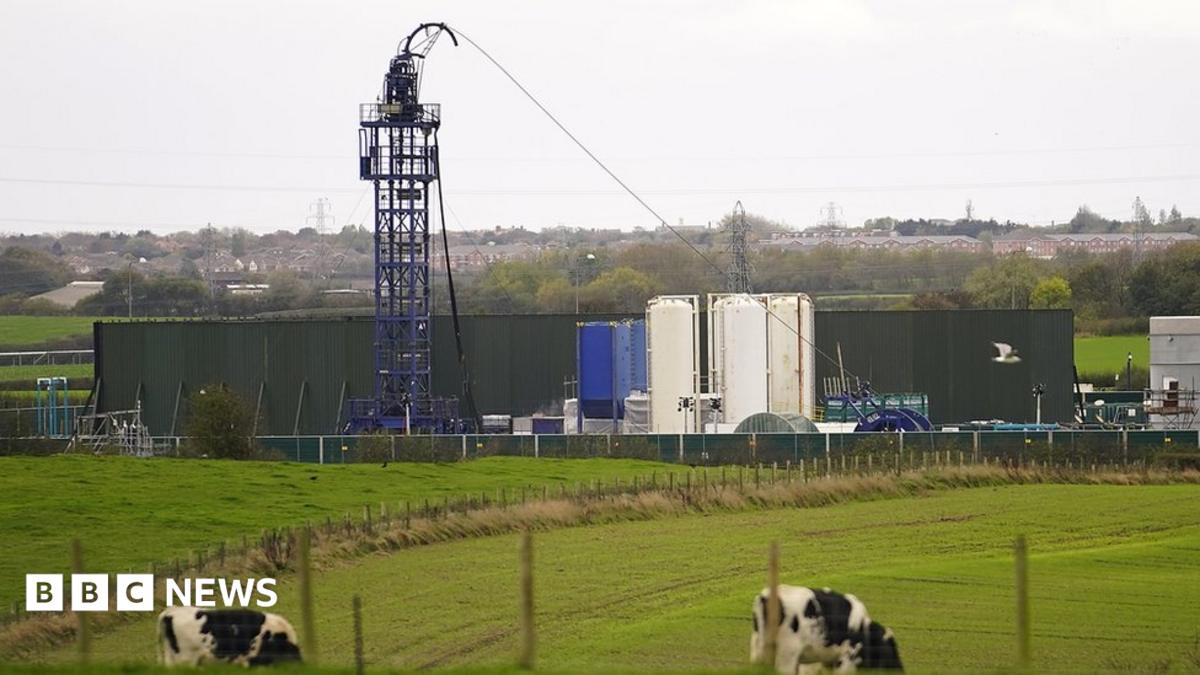 UK fracking: Shale gas starts flowing, Cuadrilla says - BBC News