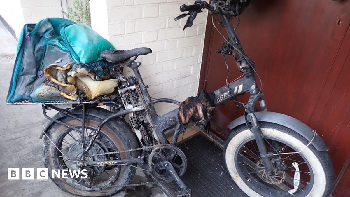 E-bike fires can be devastating, burns unit warns - BBC News