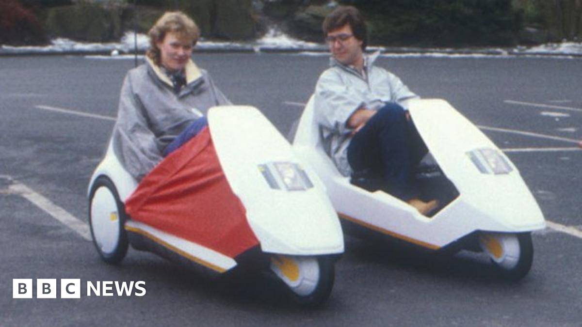 Sinclair C5 built in Merthyr in 1984 'was ahead of its time' - BBC News