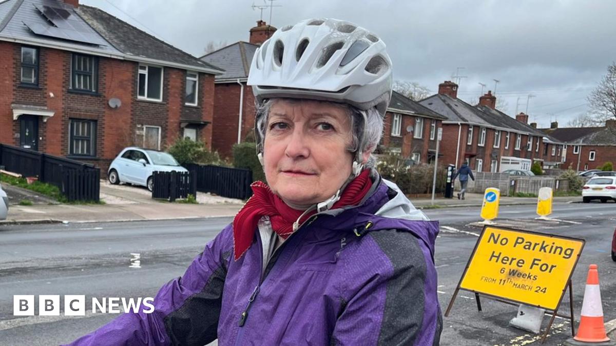 Anger over year-long plans for £1.7m Exeter cycle path - BBC News