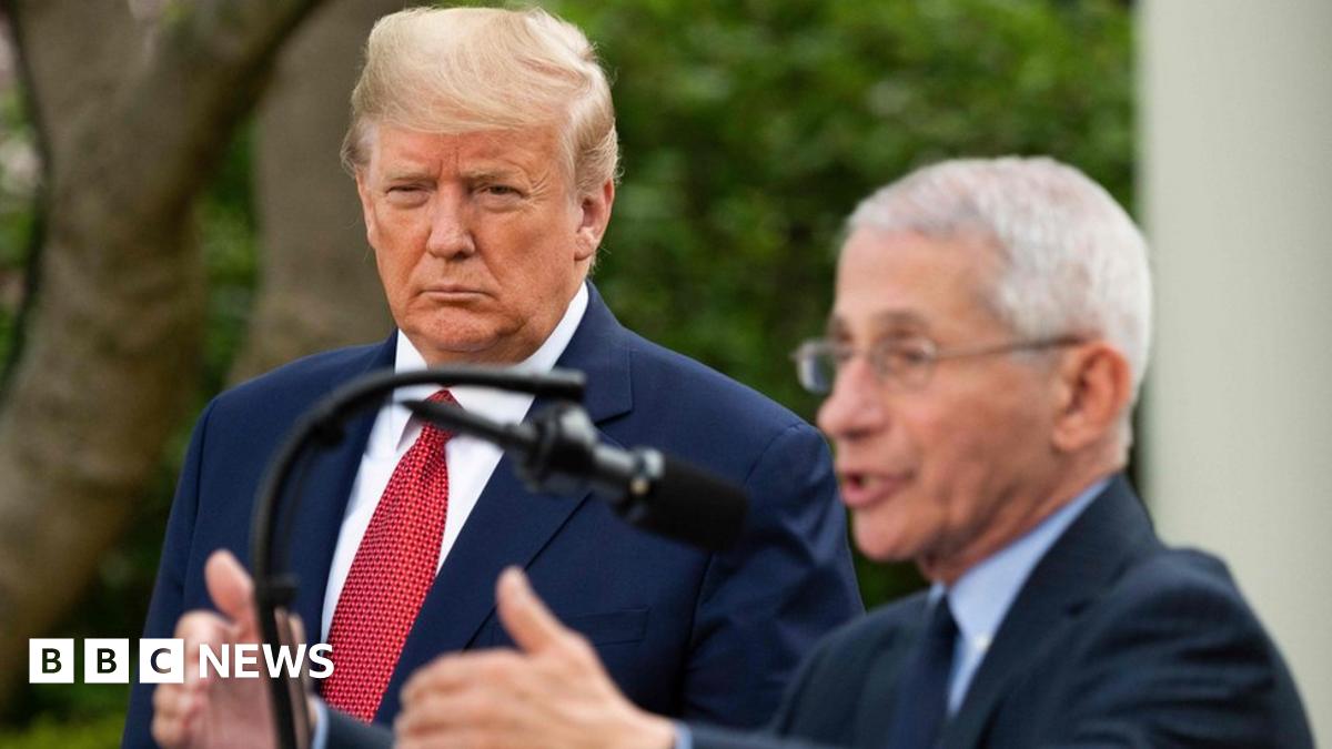 As it happened: Trump extends US social distancing - BBC News