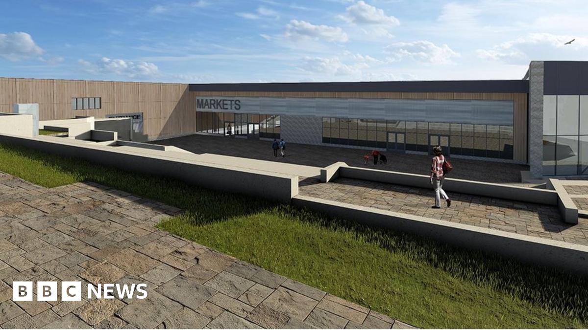 Rotherham market and library image released - BBC News