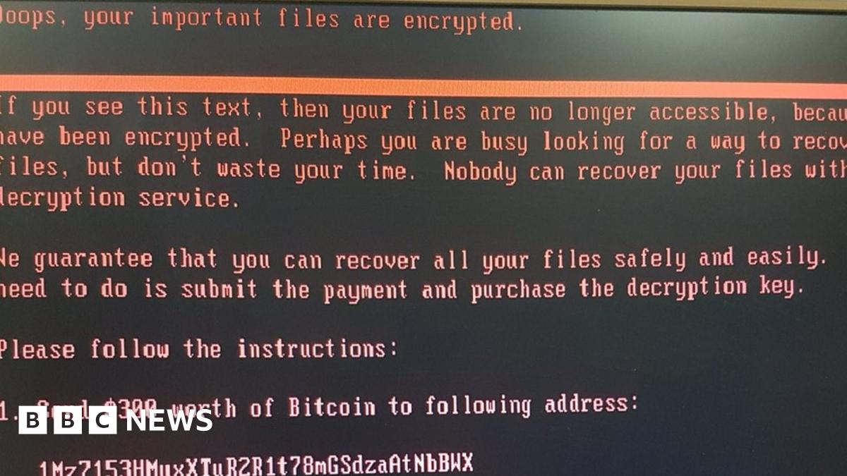 UK and US blame Russia for 'malicious' NotPetya cyber-attack - BBC News