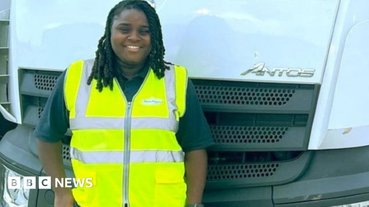 What's it like to be in the 1% of female lorry drivers? - BBC News