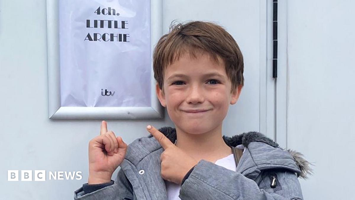 Bristol: Boy, 10, stars in new TV series about Cary Grant - BBC News