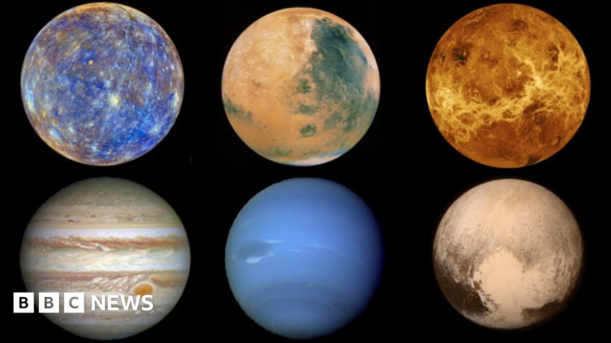 In pictures: Journey through the planets - BBC News