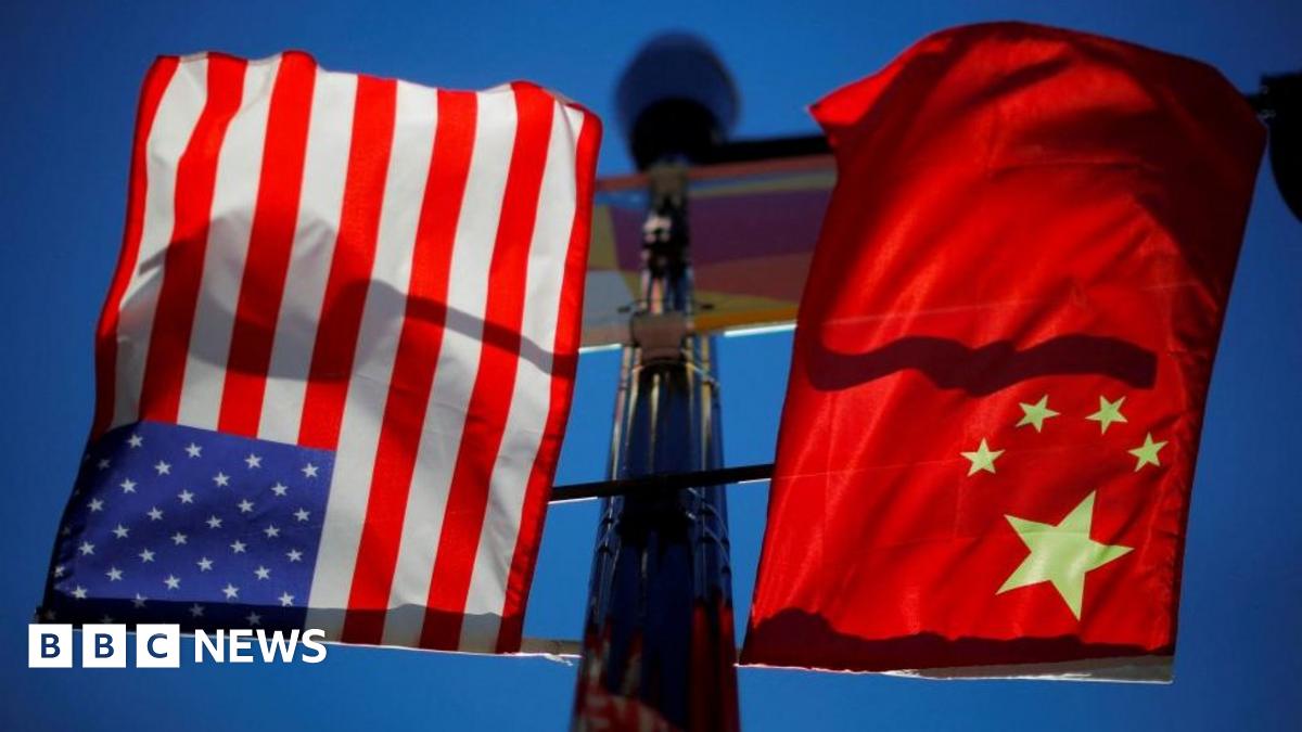 European young adults are critical of both US and China - study - BBC News