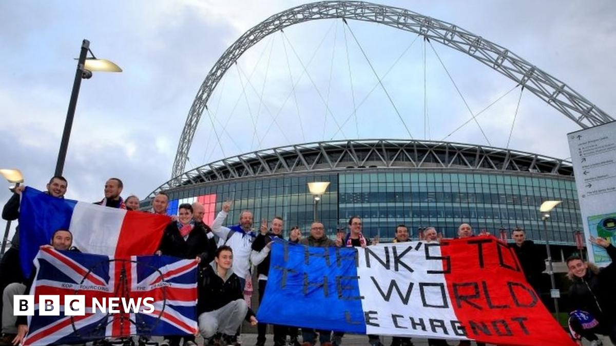 Paris Attacks: Fans turn out in force for England v France friendly ...