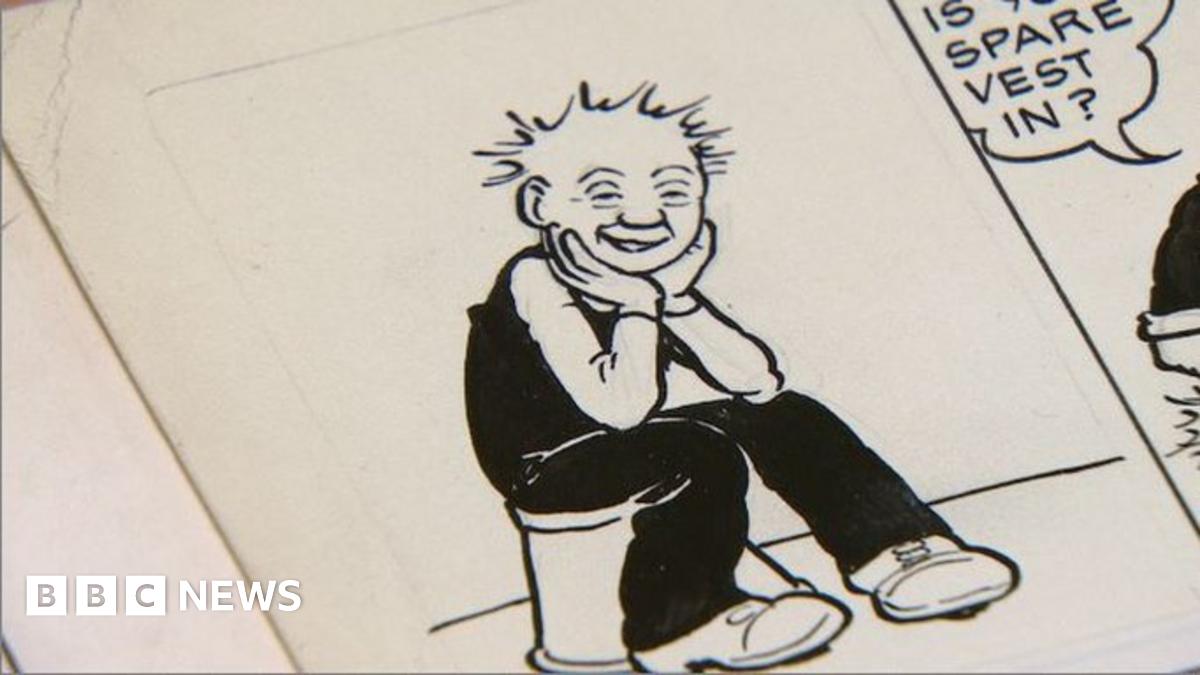 The not-so-changing face of Oor Wullie on his 80th anniversary - BBC News