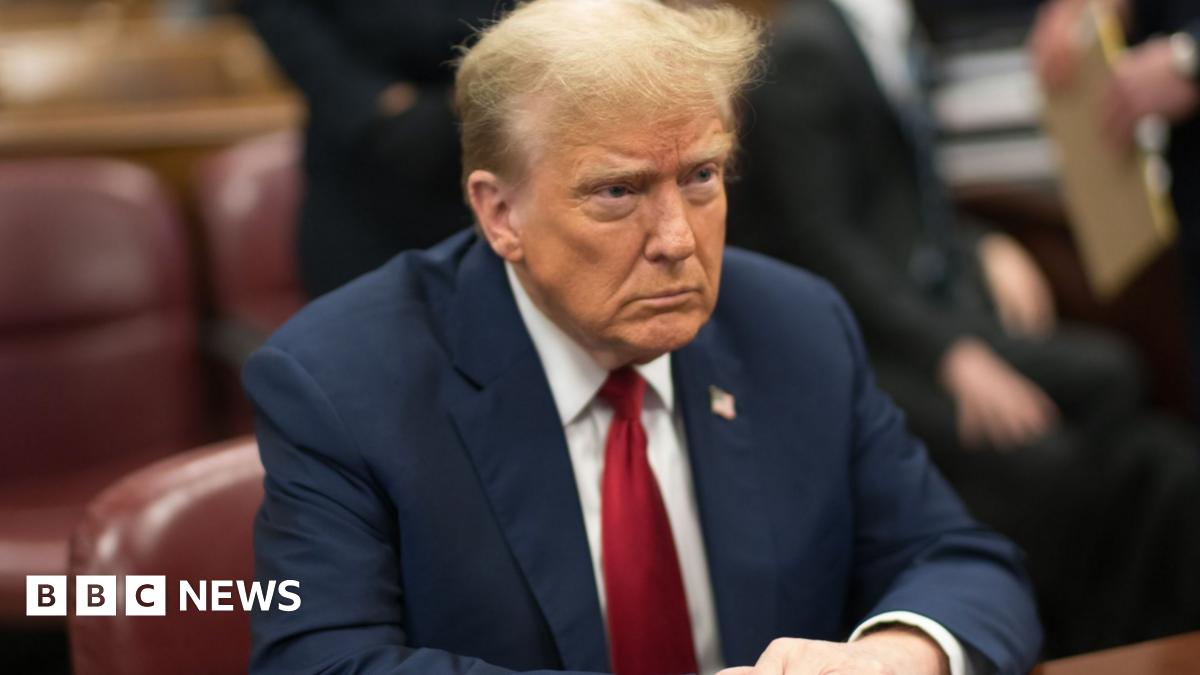 Trump trial: Publisher says he suppressed negative news - BBC News