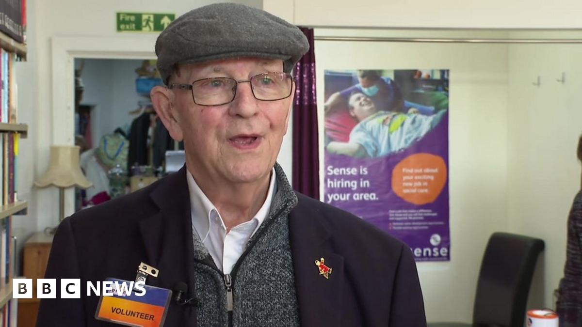 Sheffield charity shop volunteer, 82, nominated for award - BBC News