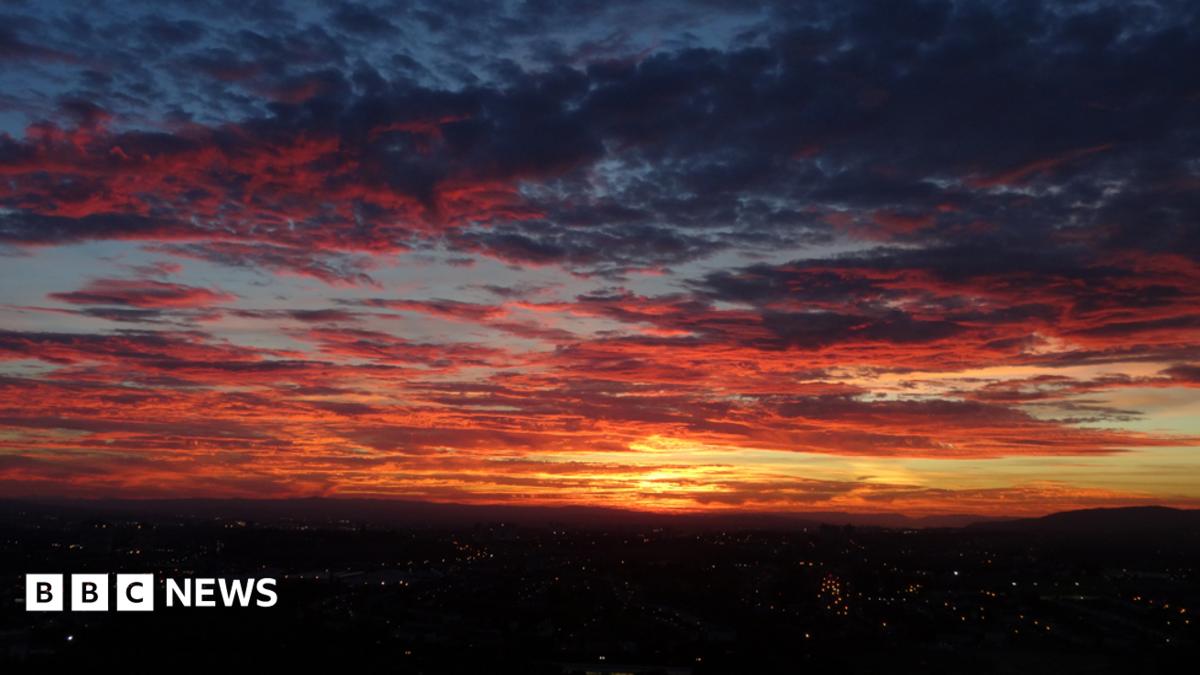 Your pictures of sunset over Scotland - BBC News