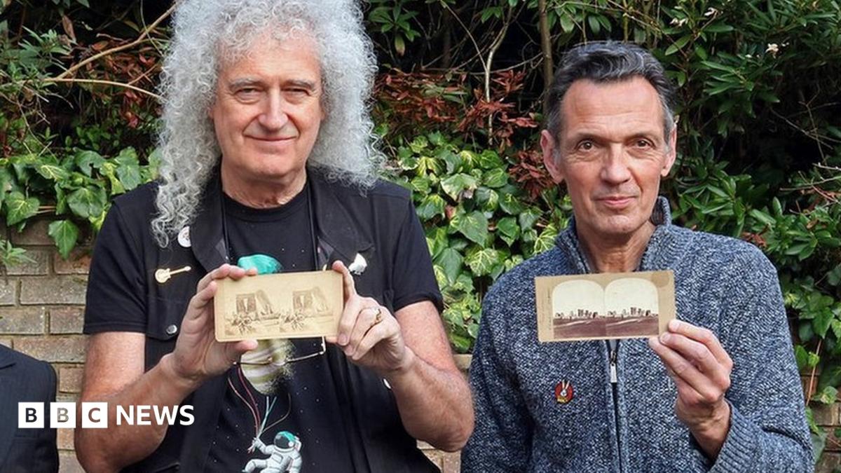 New Brian May book opens up world of Victorian 3D - BBC News