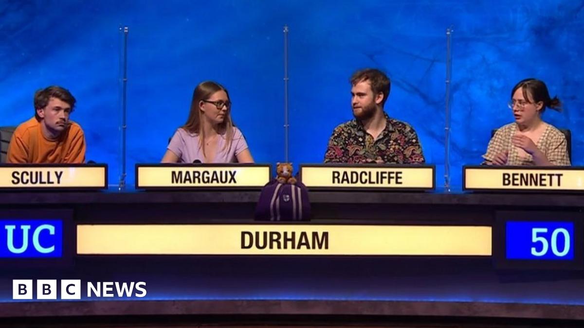University Challenge: Durham students reach final - BBC News