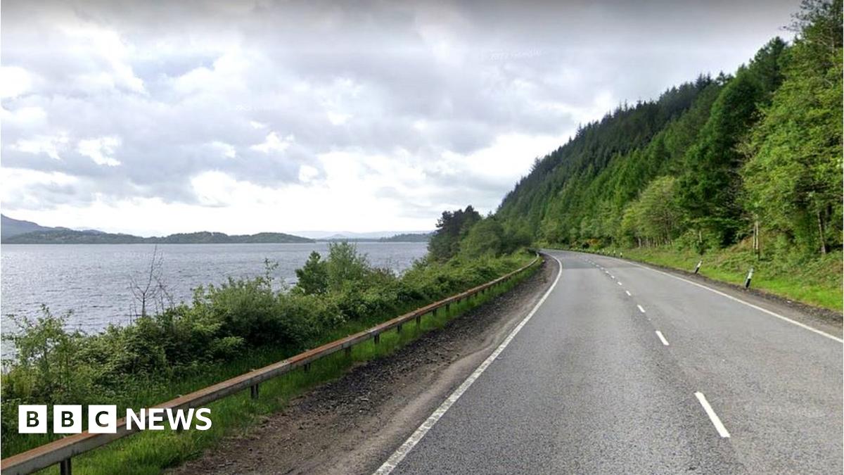 Woman dies in Loch Lomond crash involving coach - BBC News
