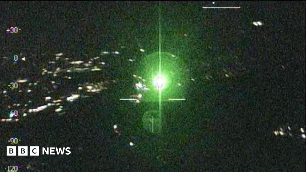 Cardiff park laser attack injures Wales Air Ambulance medic - BBC News