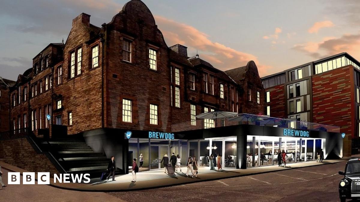 Brewdog reveals plans for beer-themed hotel in Edinburgh - BBC News