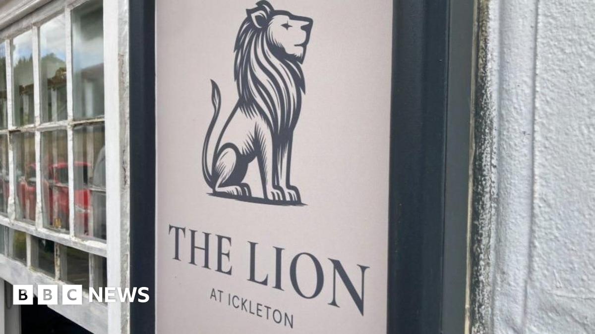 Community-owned pub Lion at Ickleton holds grand reopening - BBC News