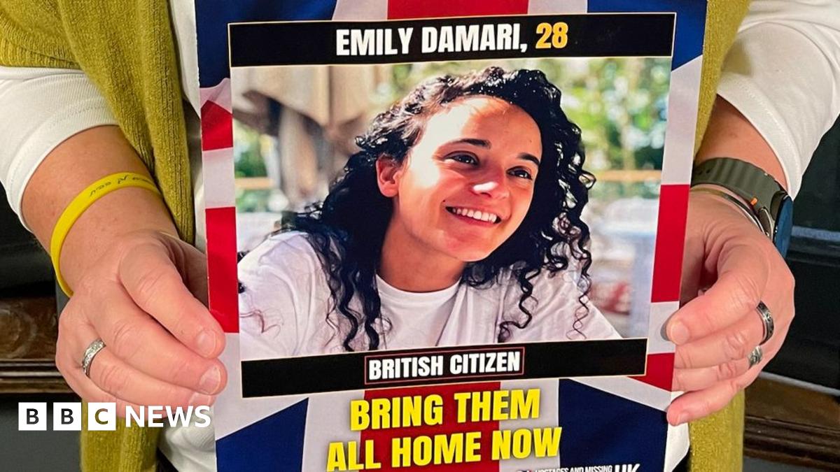 Mother of only British hostage in Gaza fears for her life - BBC News