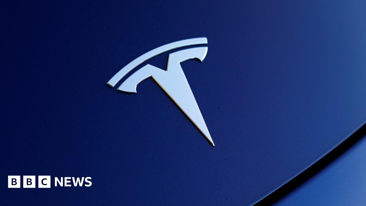 Tesla production hits record high - BBC News