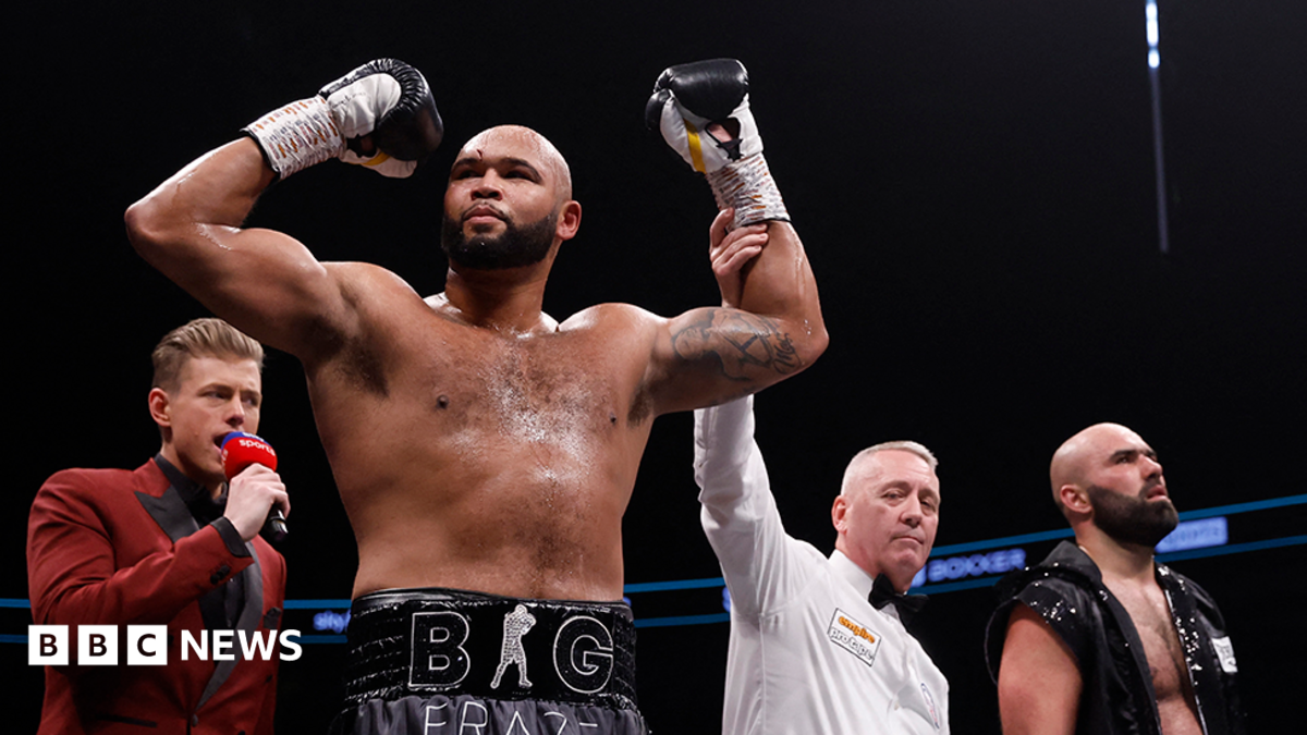 'Lifting the heavyweight belt will fulfil boxer's dream' - BBC News