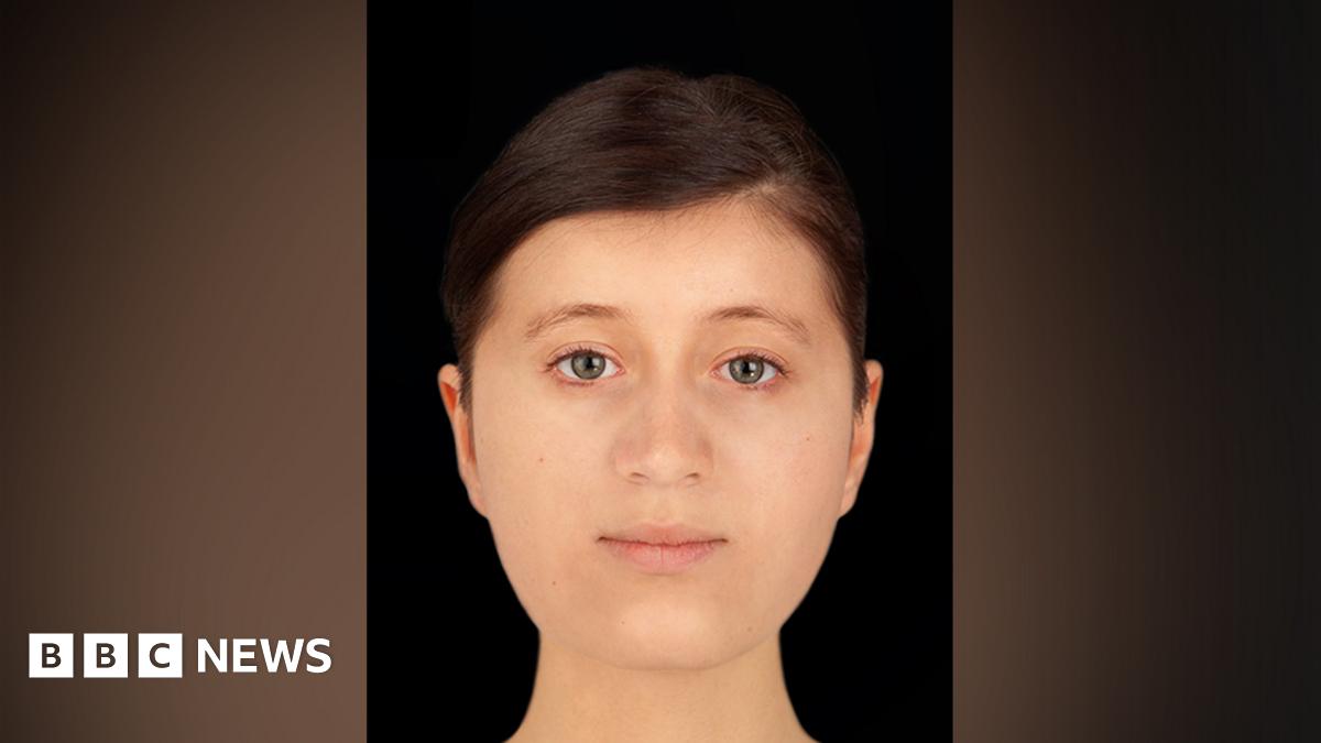 Trumpington burial: Teenage Anglo-Saxon girl's face revealed - BBC News