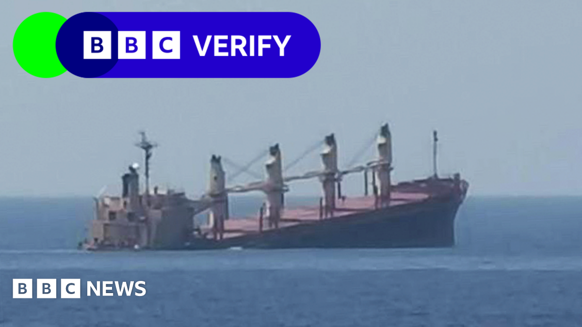 Red Sea: New images show British-linked ship Rubymar has not sunk - BBC ...