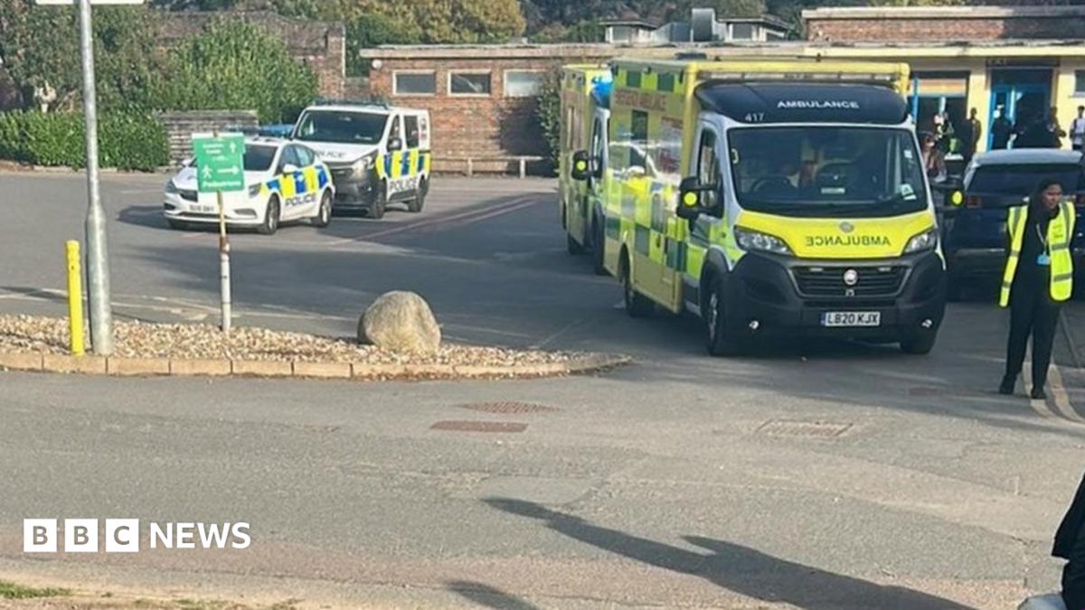 Hatfield boy, 17, charged after pair stabbed near college - BBC News