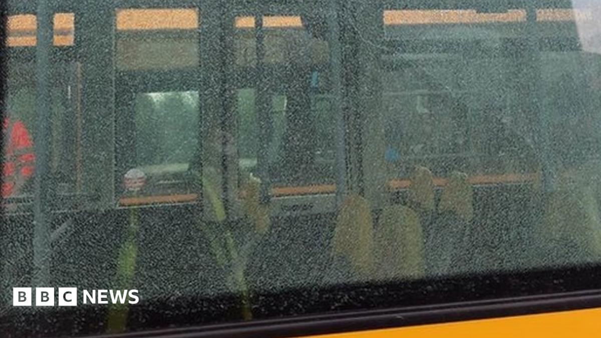 Derbyshire bus route changed after windows smashed by vandals - BBC News