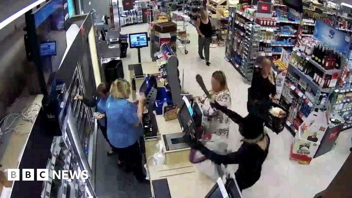 Armed robber dressed as witch jailed for Newport Co-op raid - BBC News