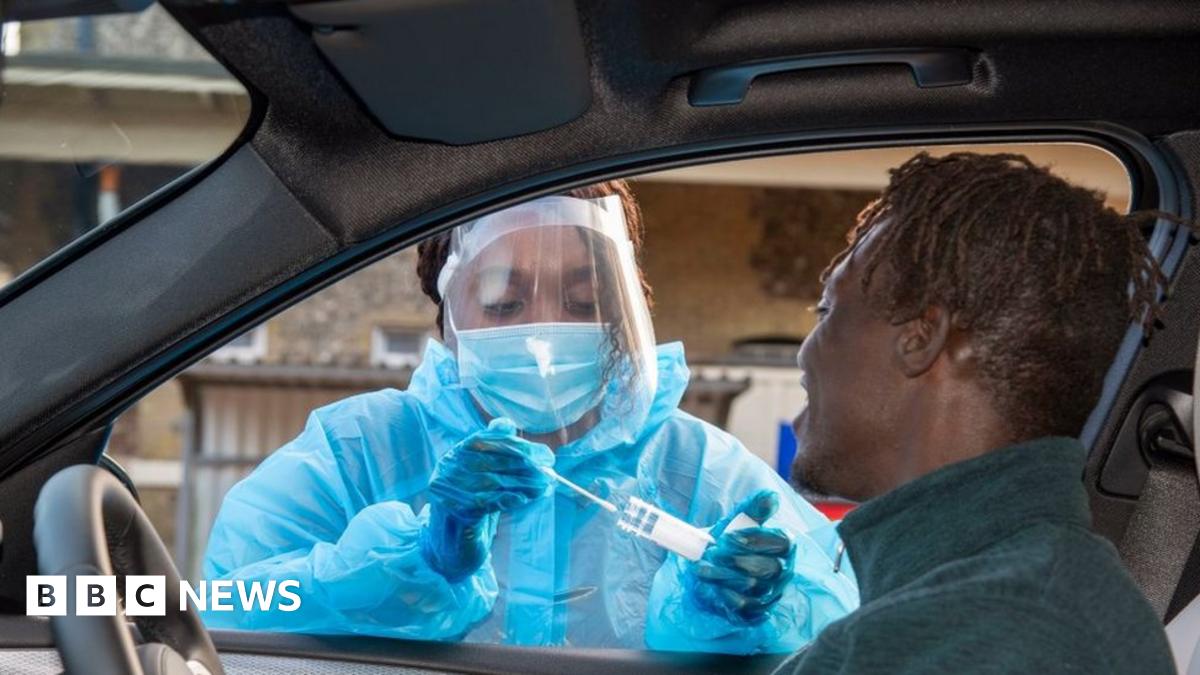 Covid-19: UK reports a record 55,892 daily cases - BBC News