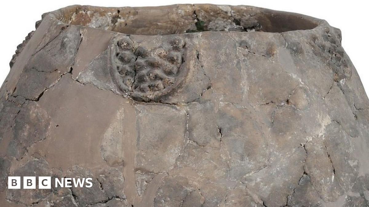 'World's oldest wine' found in 8,000-year-old jars in Georgia - BBC News