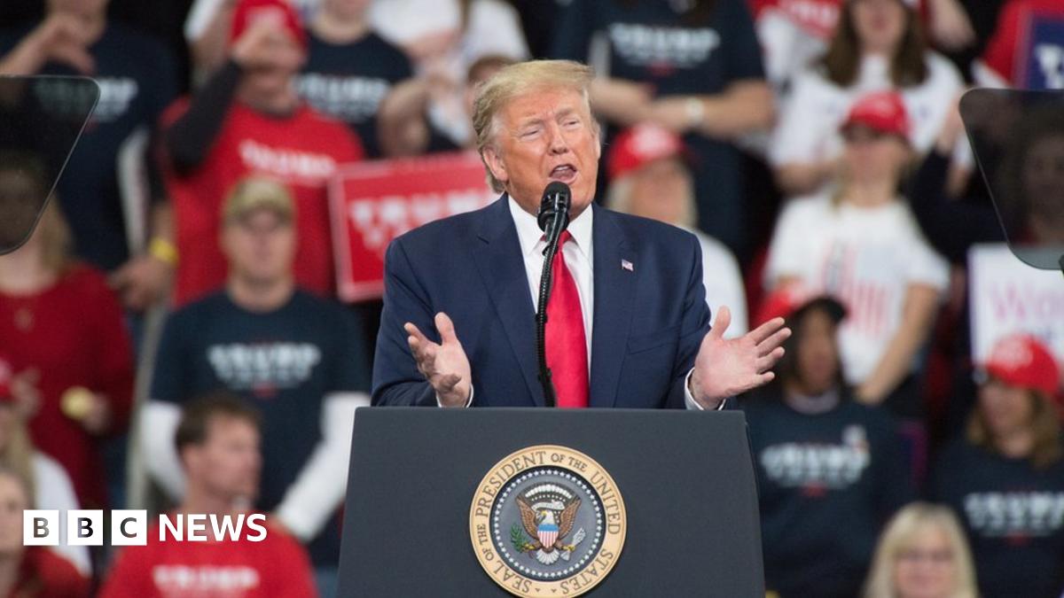 As it happened: Trump impeached - BBC News