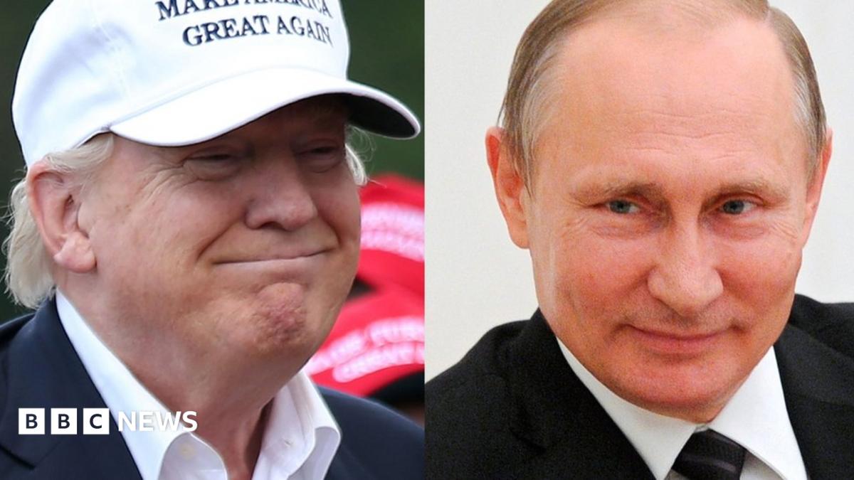 Trump and Putin: Geopolitical bromance or fleeting one-way crush? - BBC ...