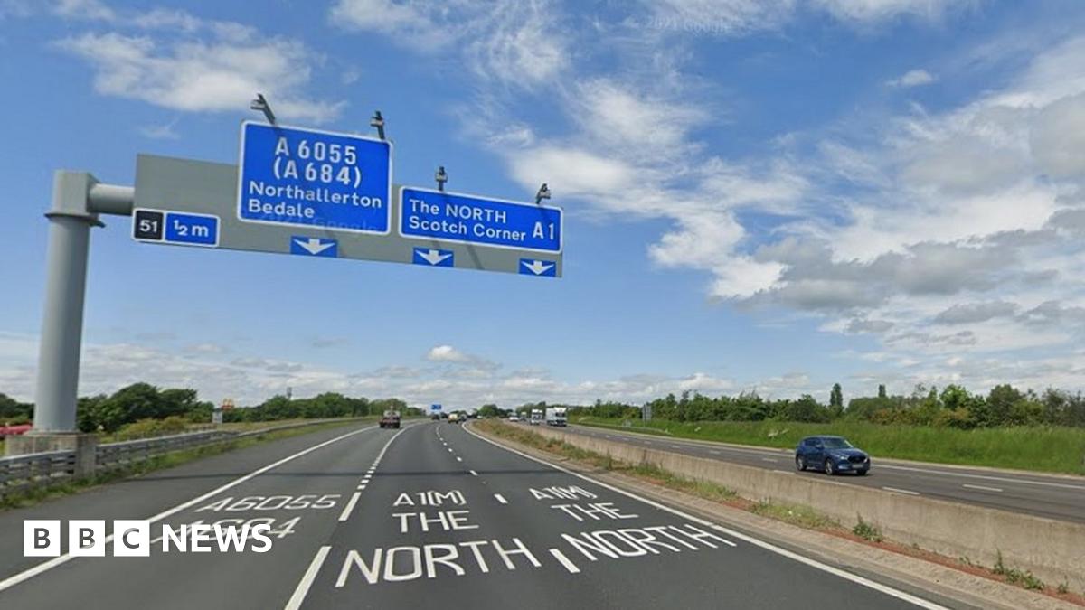 A1(M) Leeming Bar crash: Man released under investigation - BBC News