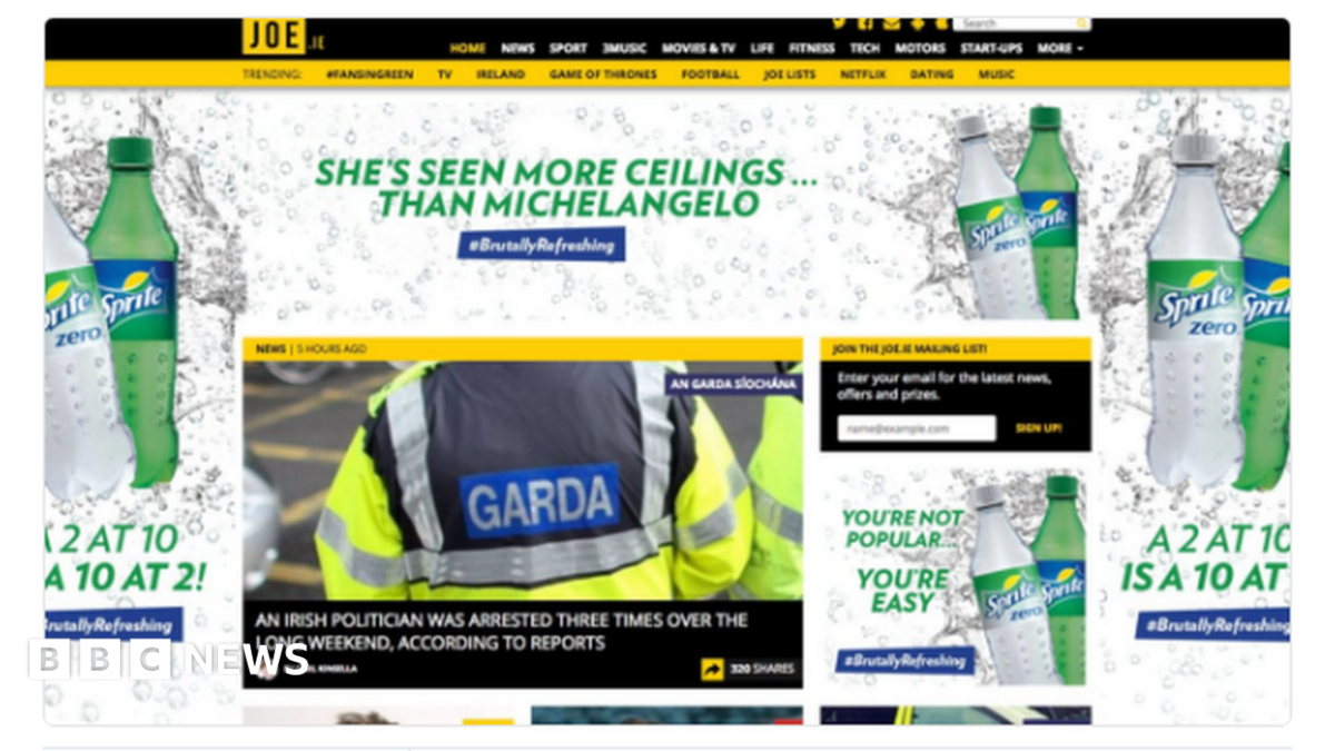 Sprite: 'Brutally refreshing' - or sexist? - BBC News