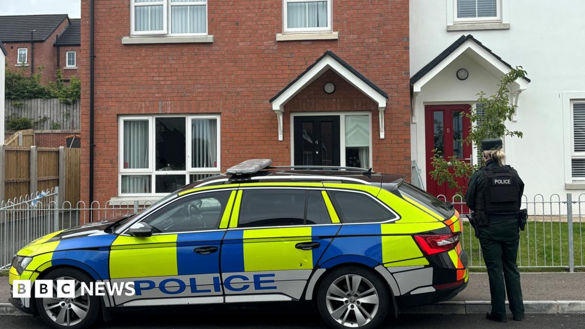 Two arrested after man stabbed during West Belfast burglary - BBC News