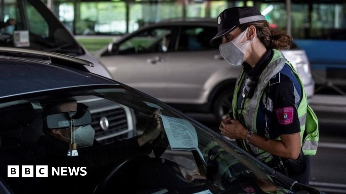 Madrid coronavirus: Spain orders lockdown amid rise in cases - BBC News