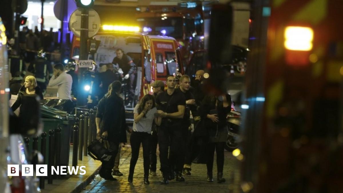Paris shootings and explosions: In pictures - BBC News