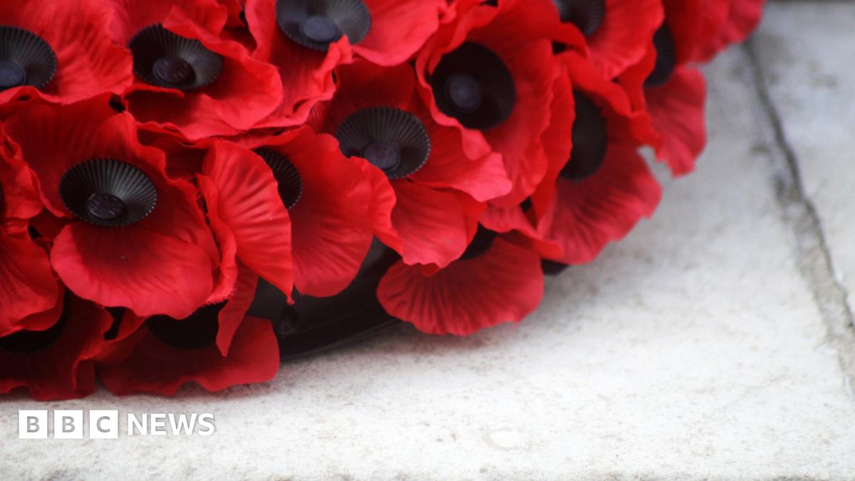 Two charged after Hawick poppy wreath fire - BBC News