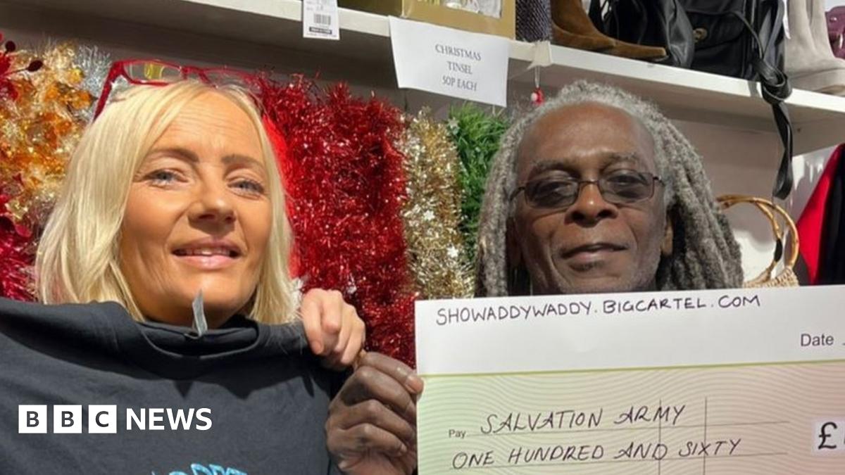 Showaddywaddy drummer donates to charity after 'stolen' merchandise ...
