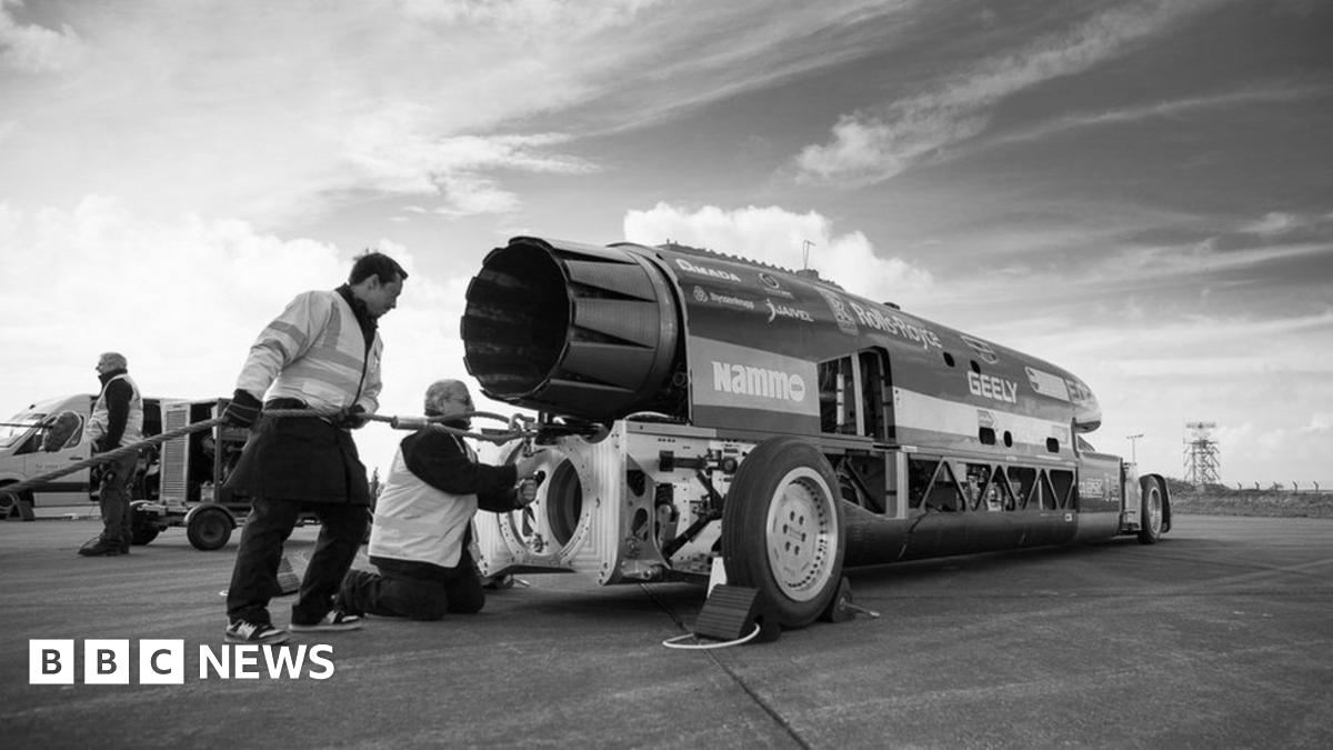 Bloodhound Diary: Jet engine's stamp of approval - BBC News