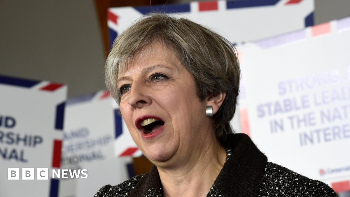 Election: Theresa May urges voters to 'strengthen my hand' - BBC News